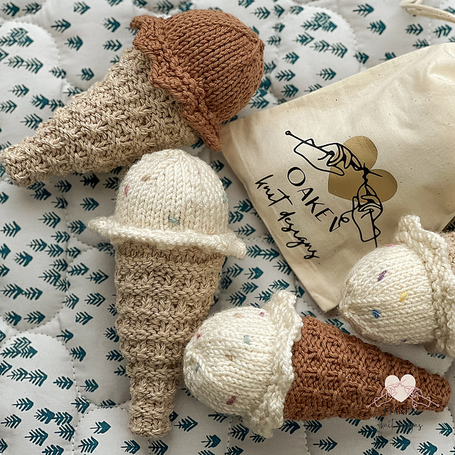 Ravelry: Ice Cream Rattle pattern by Hannah Ainsworth