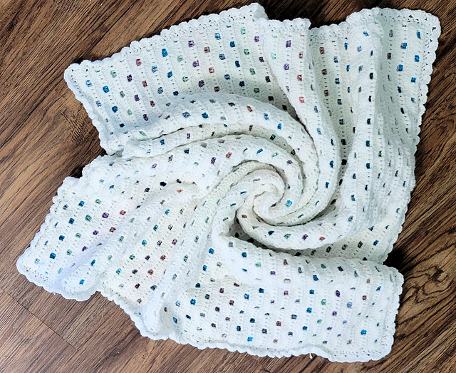 Ravelry: Peek a boo Baby Blanket pattern by Patricia Wilson