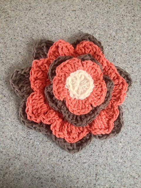 Ravelry: MLRStitches' Multi Layered Flower