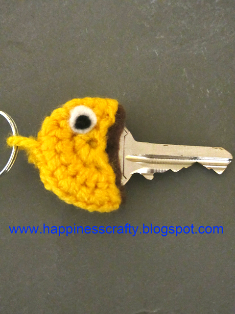 Ravelry: Pacman Key Cover pattern by HappinessCrafty