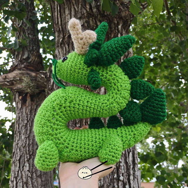 Ravelry: Ureshiiryu Happy Dragon pattern by Jen Moeller