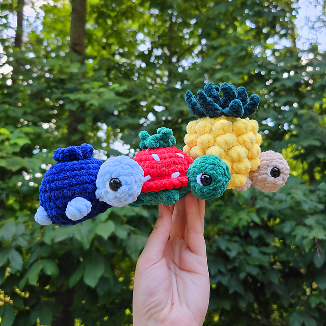 Ravelry: Mini Turtle Fruits pattern by Megan Fetzer