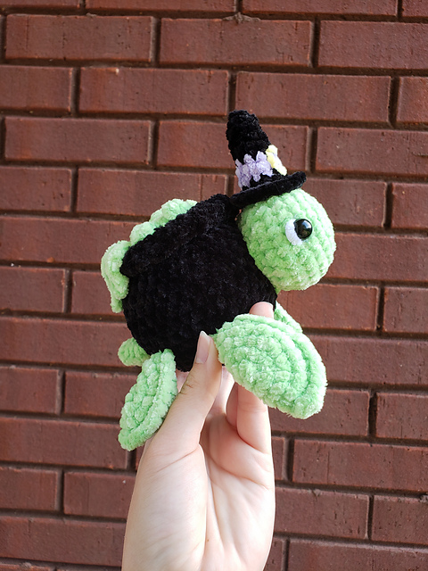 Ravelry: Halloween Witch's Brew Turtle pattern by Megan Fetzer
