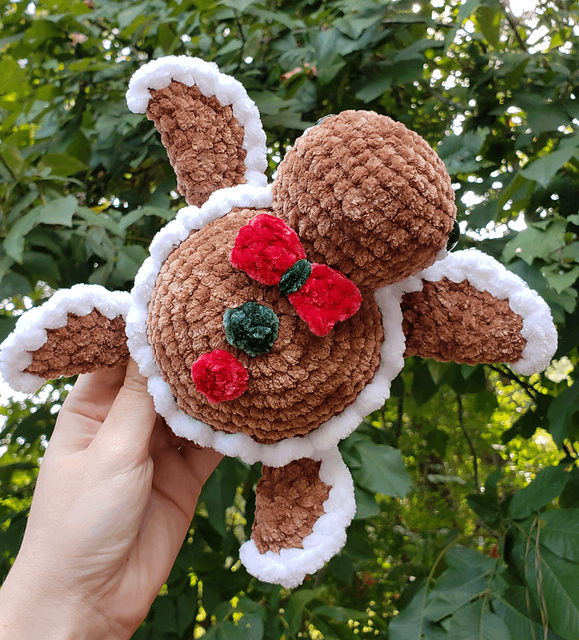 Ravelry: Gingerbread Christmas Turtle pattern by Megan Fetzer
