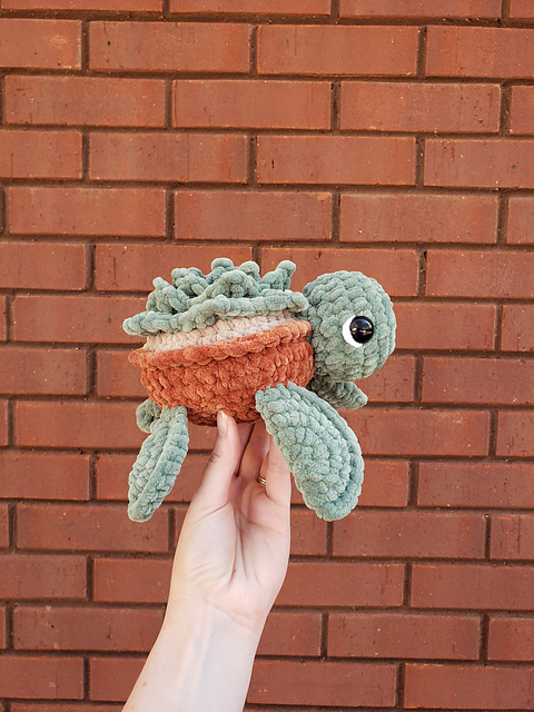 Ravelry: Succulent Plant Turtle pattern by Megan Fetzer