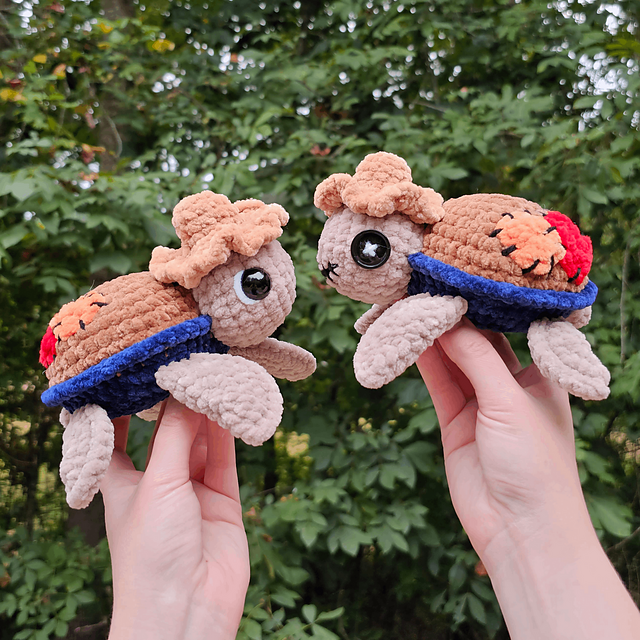 Ravelry: Farmer Scarecrow Fall Turtle pattern by Megan Fetzer