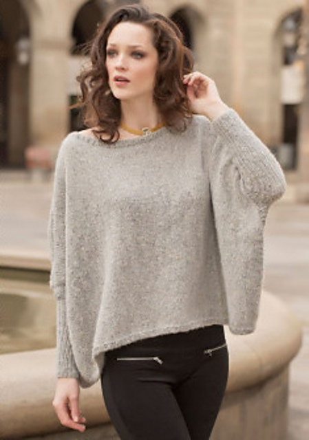 Ravelry: Pull large décolleté pattern by DMC