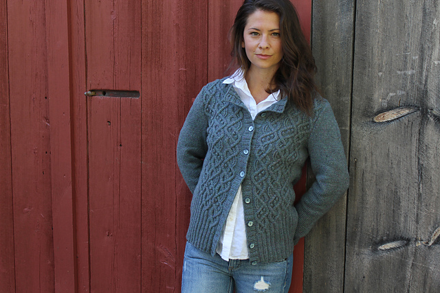Ravelry: Granite State Cardigan pattern by Julia Farwell-Clay