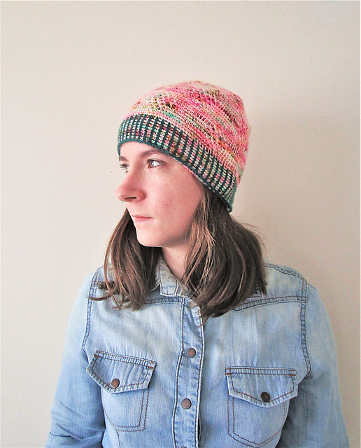 Ravelry: Diamond River Beanie pattern by Hayley Joanne Robinson