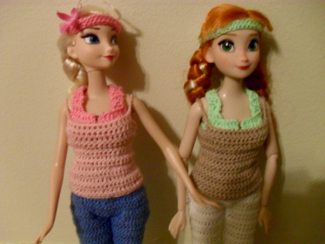 Ravelry: Fashion Doll Layering Tank Top pattern by Hazel Furst