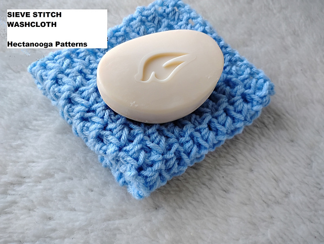 Ravelry: Sieve Stitch Washcloth pattern by Emi Harrington