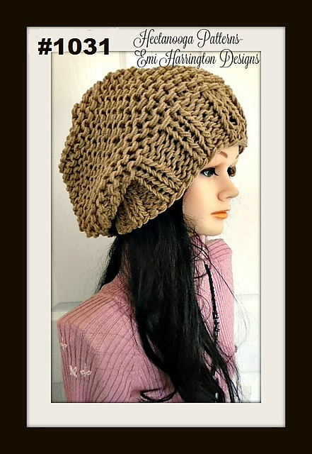 Ravelry: 1031 - Chunky Tan Touque pattern by Emi Harrington