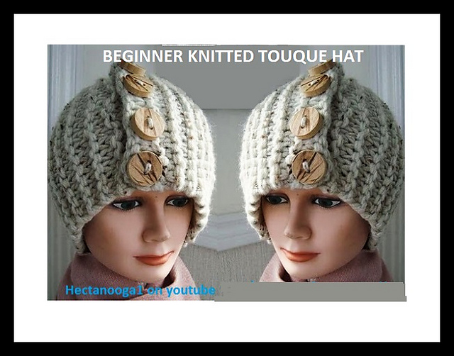 Ravelry: Beginner Touque Hat pattern by Emi Harrington