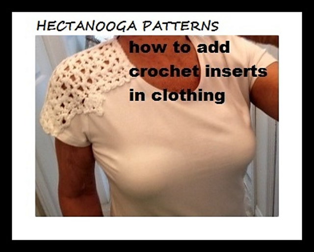 Ravelry: crochet panel for garments pattern by Emi Harrington