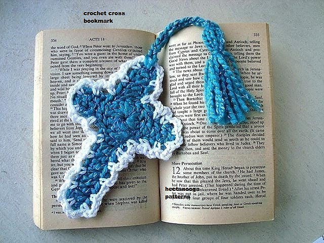 Ravelry: CROSS BOOKMARK pattern by Emi Harrington