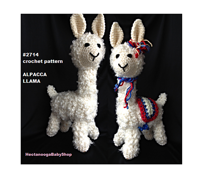 Ravelry: 2714 Alpaca Llama toy pattern by Emi Harrington