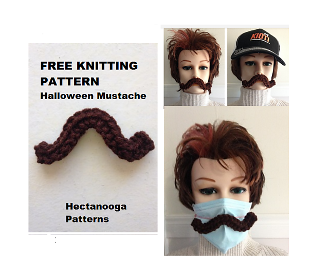 Ravelry: Halloween Mustache pattern by Emi Harrington
