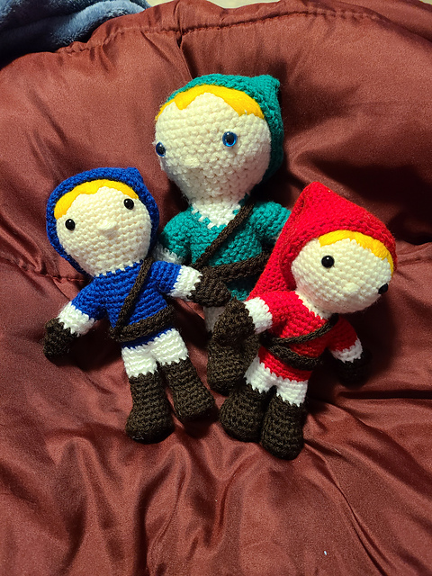 Ravelry: Legend of Zelda Link Doll pattern by Melissa Mueller