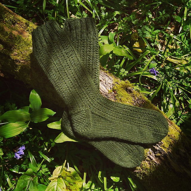 Ravelry: Crow Path Socks pattern by Hedgewoven