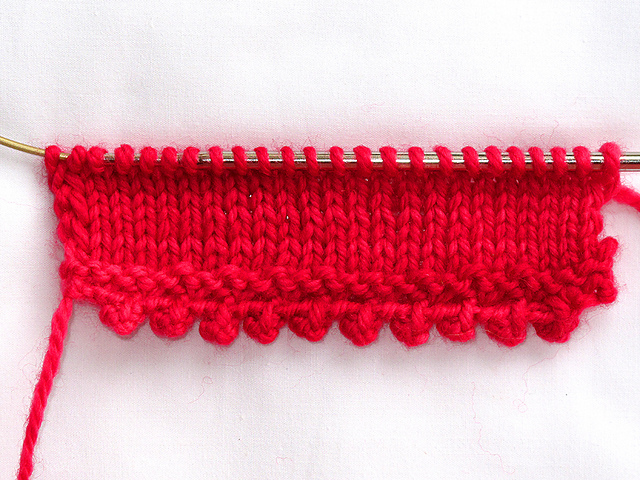 Ravelry: Picot Cast On with a twist pattern by Heidi Bears