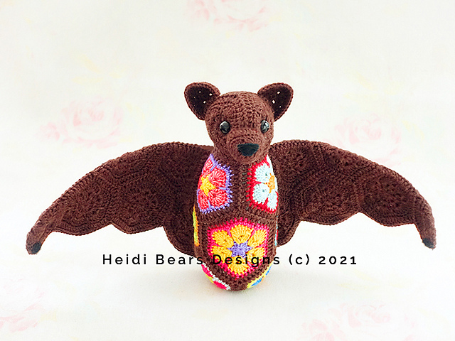Ravelry: Mango the Flying Fox pattern by Heidi Bears