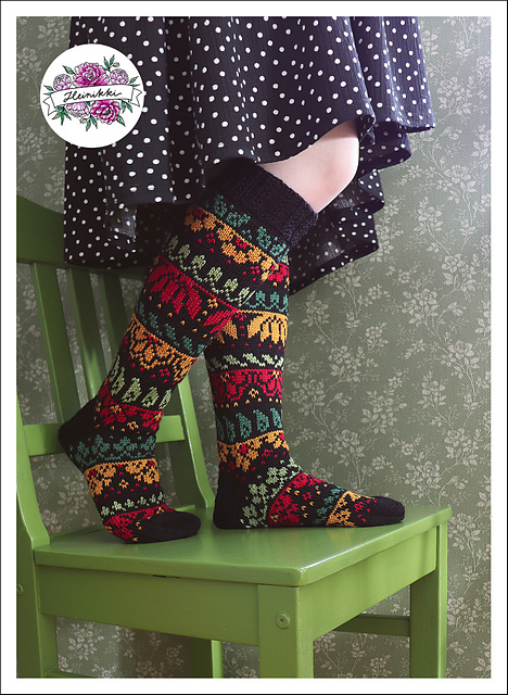 Ravelry: Perenna Socks pattern by Heinikki design