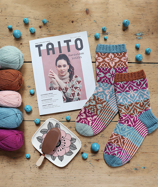 Ravelry: Eedit Socks pattern by Heinikki design