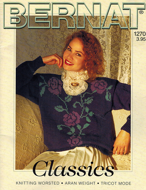 Ravelry: Floral Pullover pattern by Bernat Design Studio