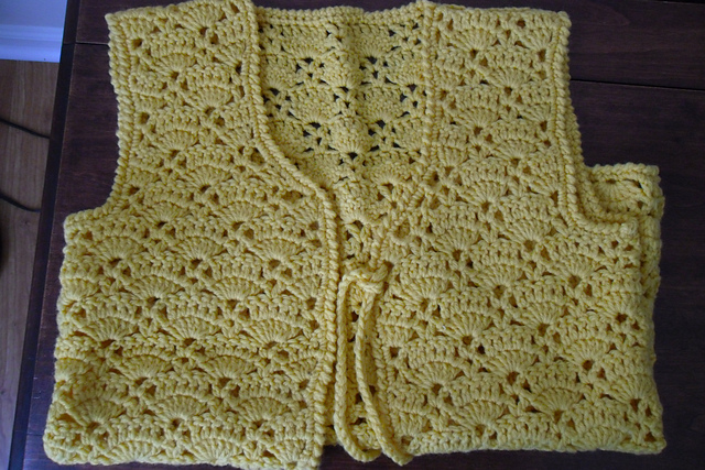 Ravelry: 7503 Crochet Vest pattern by Jack Frost