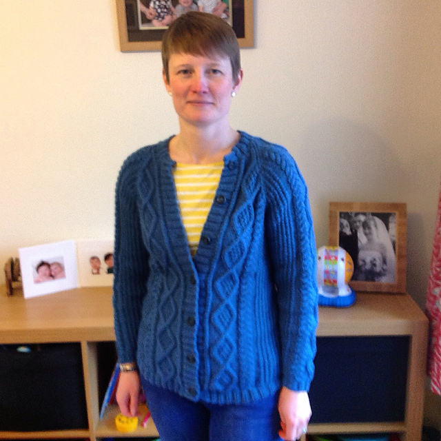 Ravelry: Design B - Cabled Jacket pattern by Sirdar