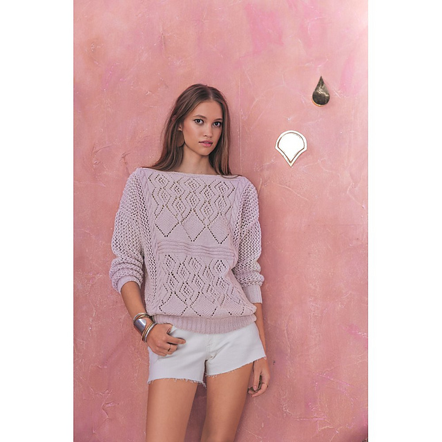 Ravelry: Emilie Sweater pattern by Phildar Design Team