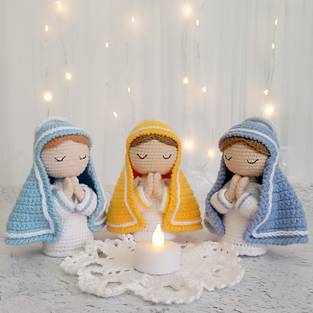 Ravelry: Virgin Mary pattern by Olena Kostiv