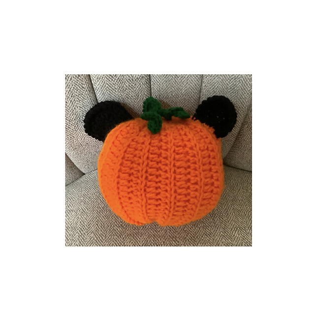 Ravelry: Mickey Mouse Pumpkin pattern by Hello Gabby