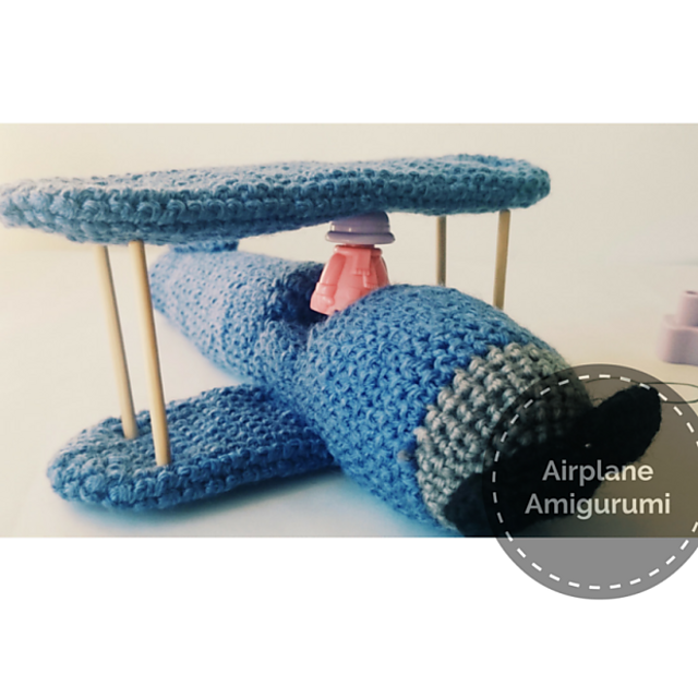 Ravelry: Vintage Airplane Amigurumi pattern by Divya Natesan