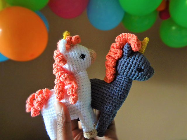 Ravelry: Unicorn Amigurumi pattern by Divya Natesan