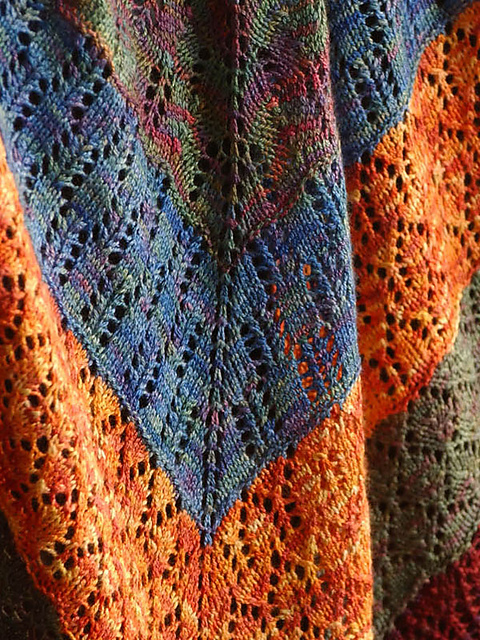 Ravelry: Coloring Book Shawl pattern by Joan Sheridan