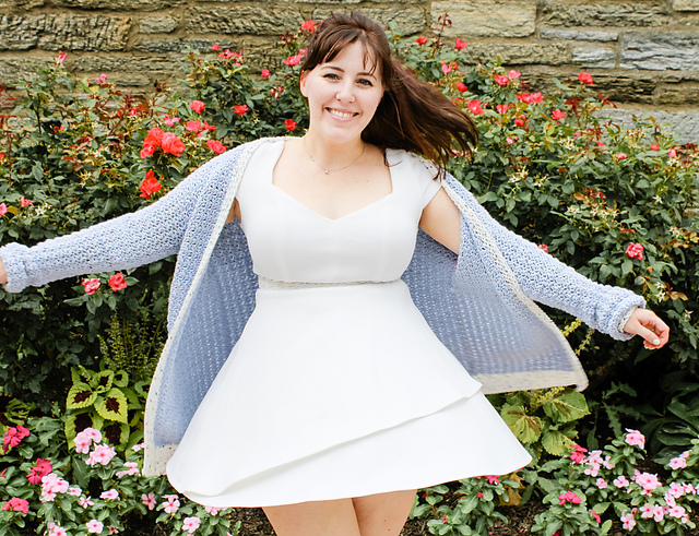 Ravelry: Wisteria Whimsy Cardigan pattern by Jessica B Herr