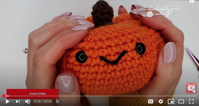 Ravelry: Pumpkin Amigurumi pattern by Hooked by Robin