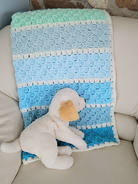 Ravelry: C2C Stripes Blanket pattern by Tara M Clark