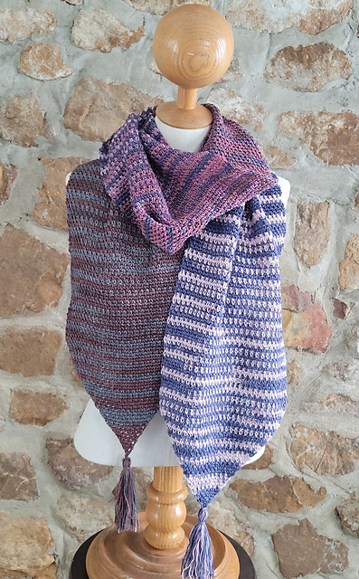 Ravelry: Tip To Tail Scarf pattern by Tara M Clark