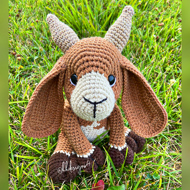 Ravelry: Gruff the Goat pattern by Hannah Gerecke