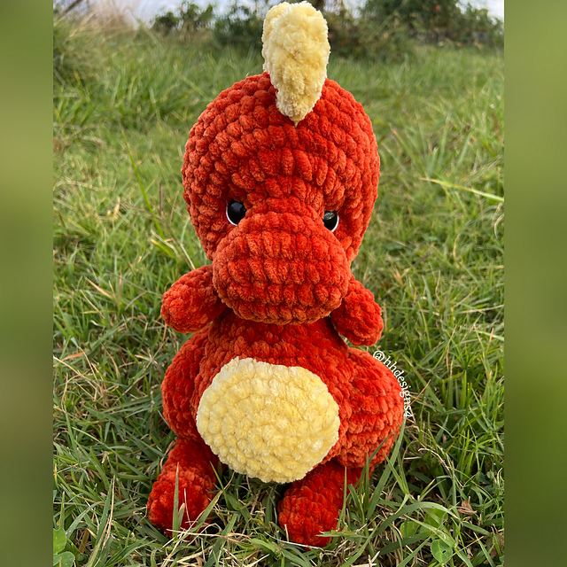 Ravelry: Tito the T Rex pattern by Hannah Gerecke