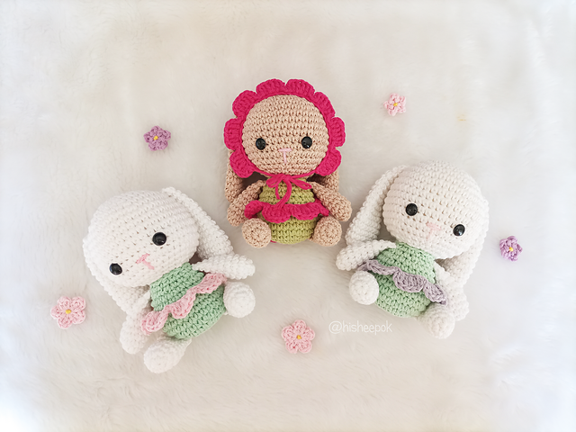 Ravelry: Iris the Flower Bunny pattern by Milagros Sierra