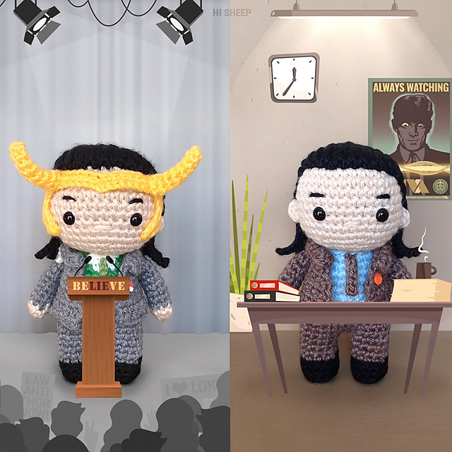 Ravelry: Vote Loki & Loki TVA 2 in 1 pattern by Milagros Sierra