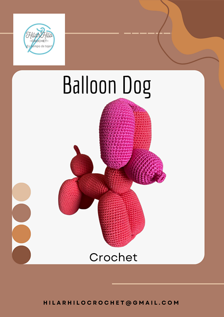 Ravelry: Balloon Dog pattern by Paulina Garcia
