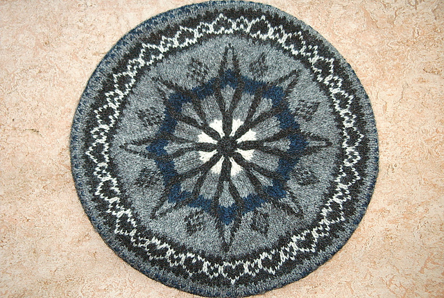 Ravelry: Tam With Wheel Design pattern by Priscilla Gibson-Roberts