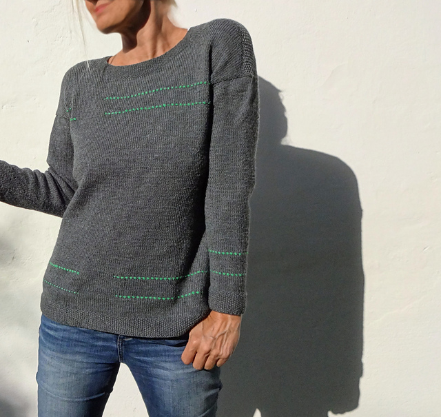 Ravelry: Spotted Lines pattern by Hinterm Stein