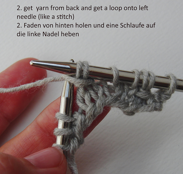 Ravelry: HintermStein's Masterpiece nobs / Noppen Tutorial