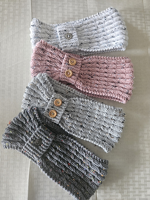 Ravelry: Knit PHYTO Ear Warmer pattern by Colleen Craig
