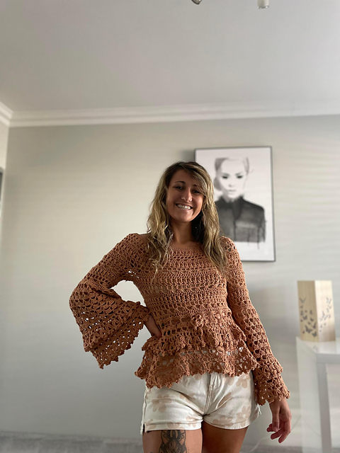 Ravelry: La Belle top pattern by Alanna Miall